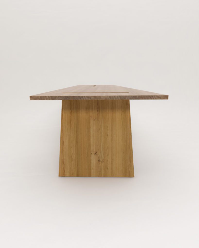 “Crooked Dining Table” by Nazara Lazaro | ADORNO DESIGN