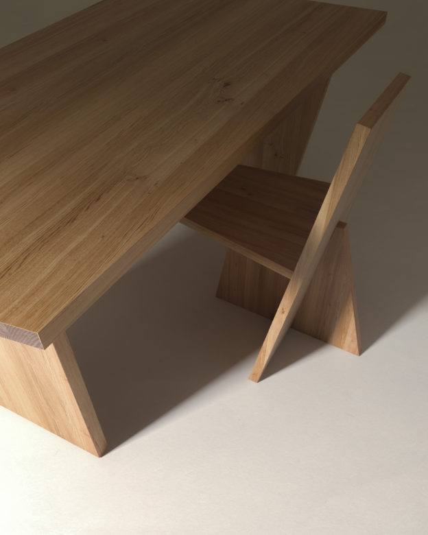 “Crooked Desk” by Nazara Lazaro | ADORNO DESIGN