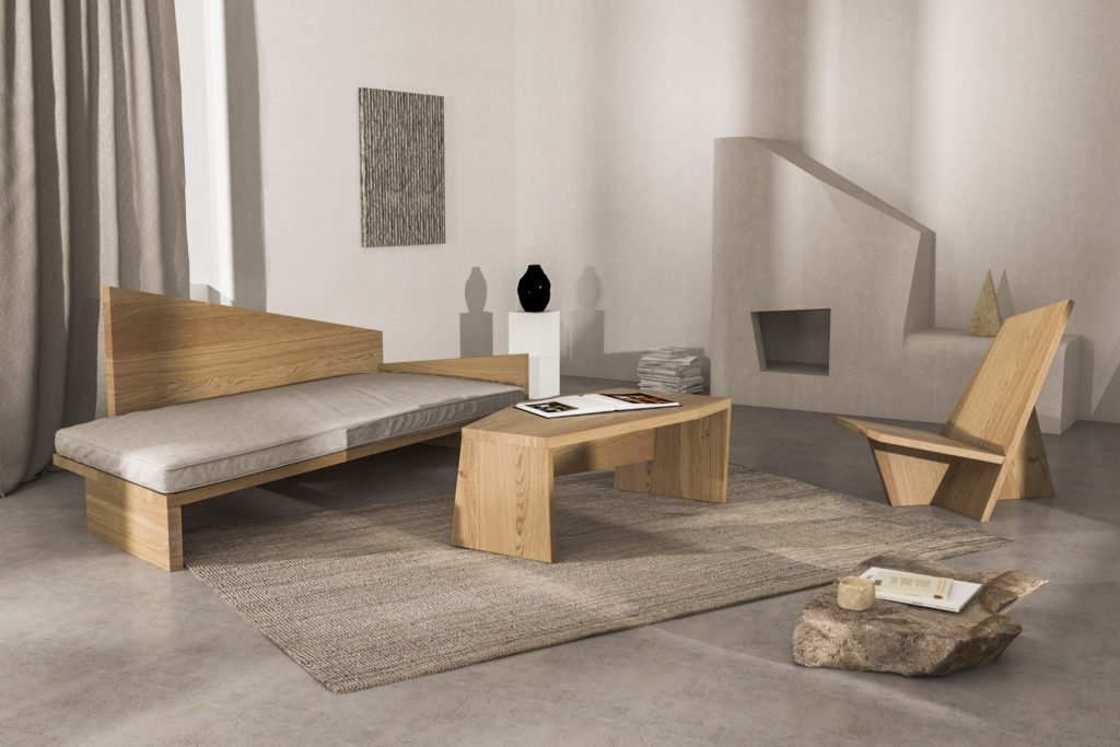 “Crooked Coffee Table” by Nazara Lazaro | ADORNO DESIGN