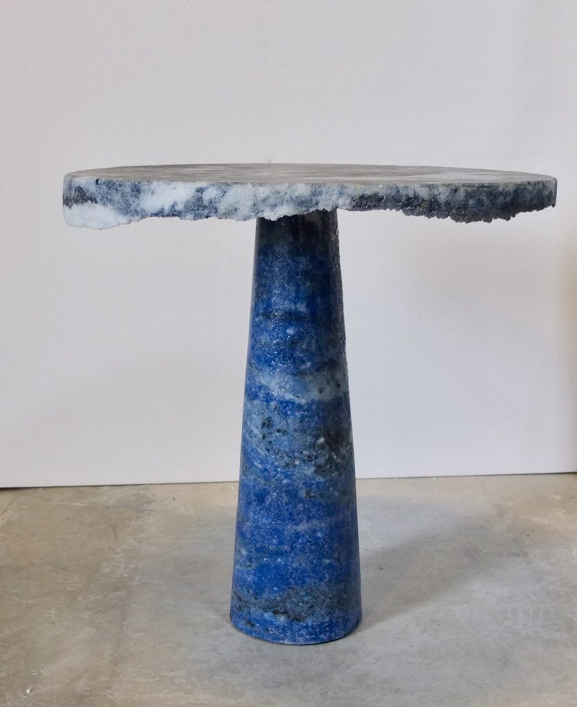 “marbled Salts” Side Table by Roxane Lahidji Company | ADORNO DESIGN