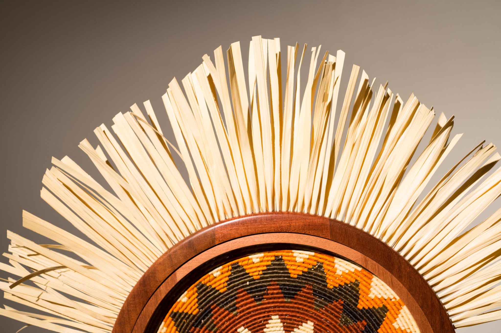 Cocar Chair: Handmade In Brazill With Braided Tucumã Straw And Cabreúva ...