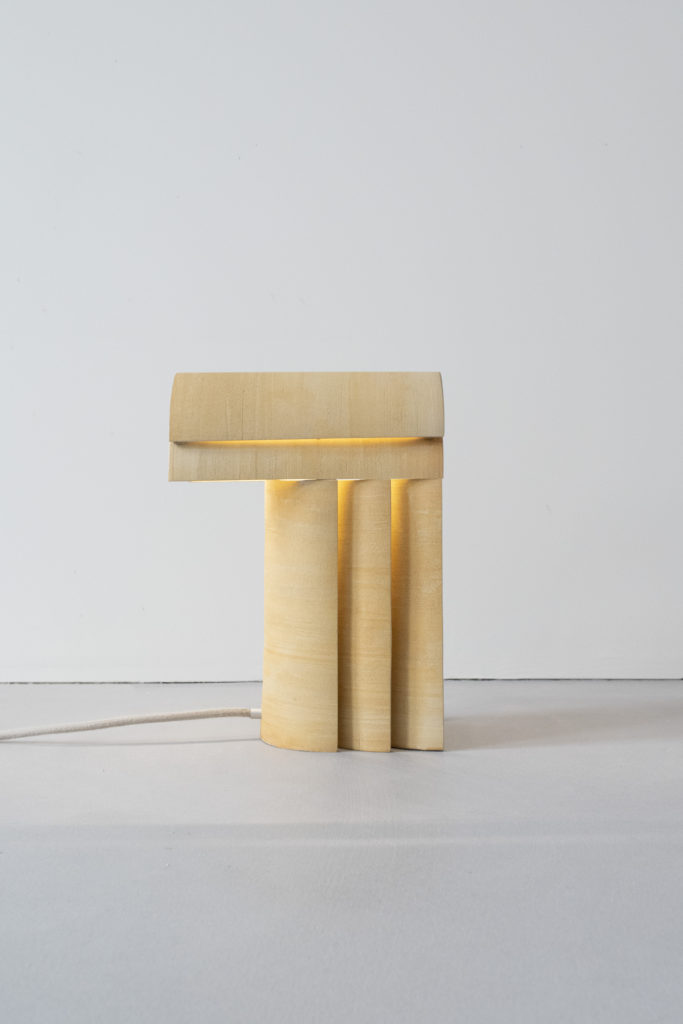 "LAYERS" Stoneware Lamp - ADORNO DESIGN