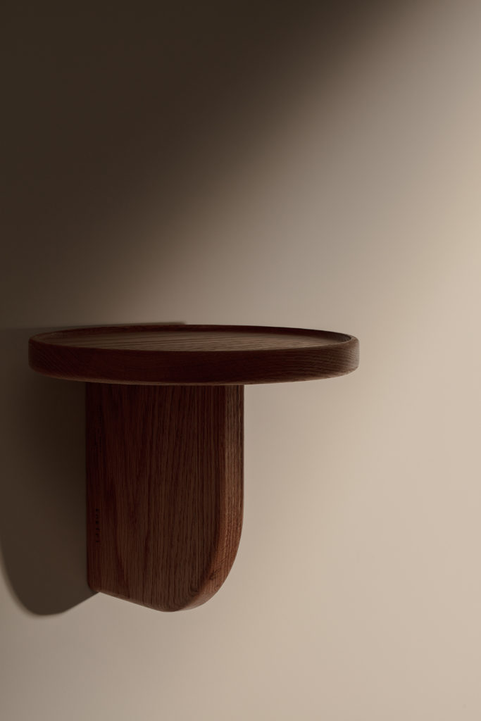 Shelf No. in Red Oak by KunSik Choi | ADORNO DESIGN