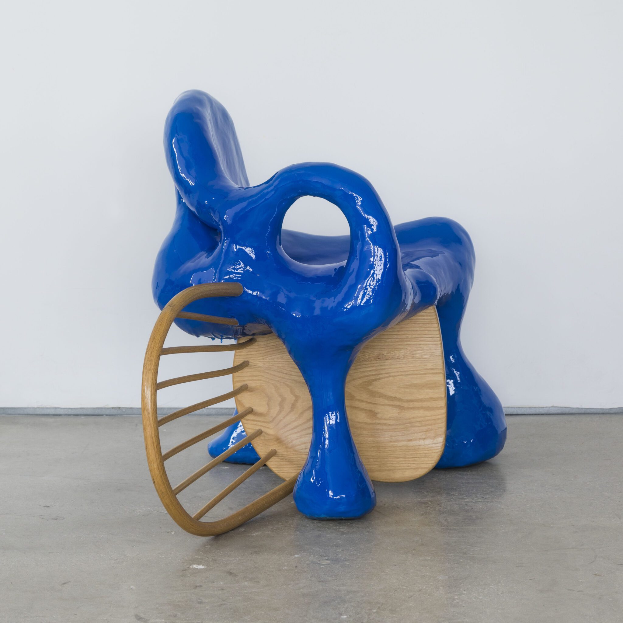 Blue Slime Chair by Gustavo Barroso | ADORNO DESIGN