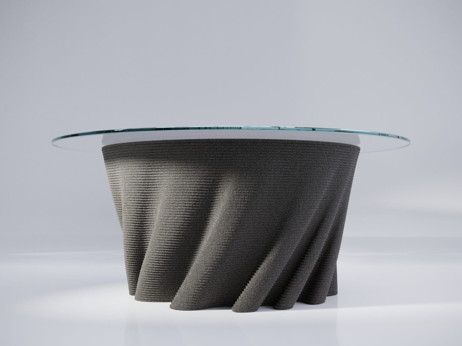 Dune Coffee Table, Round Edition by Duffy London Ltd | ADORNO DESIGN