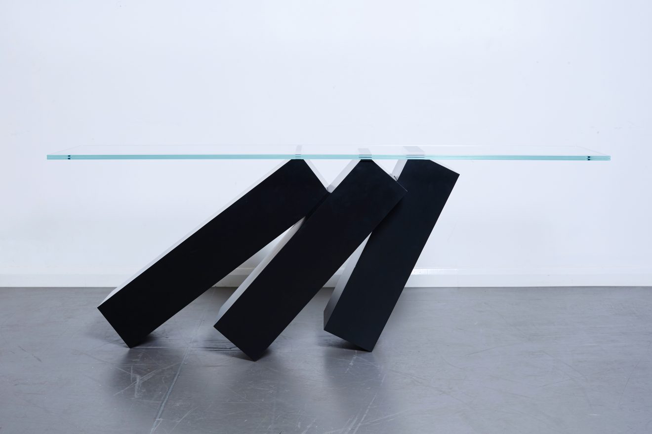 Monolith Console Table, Compact by Duffy London Ltd | ADORNO DESIGN