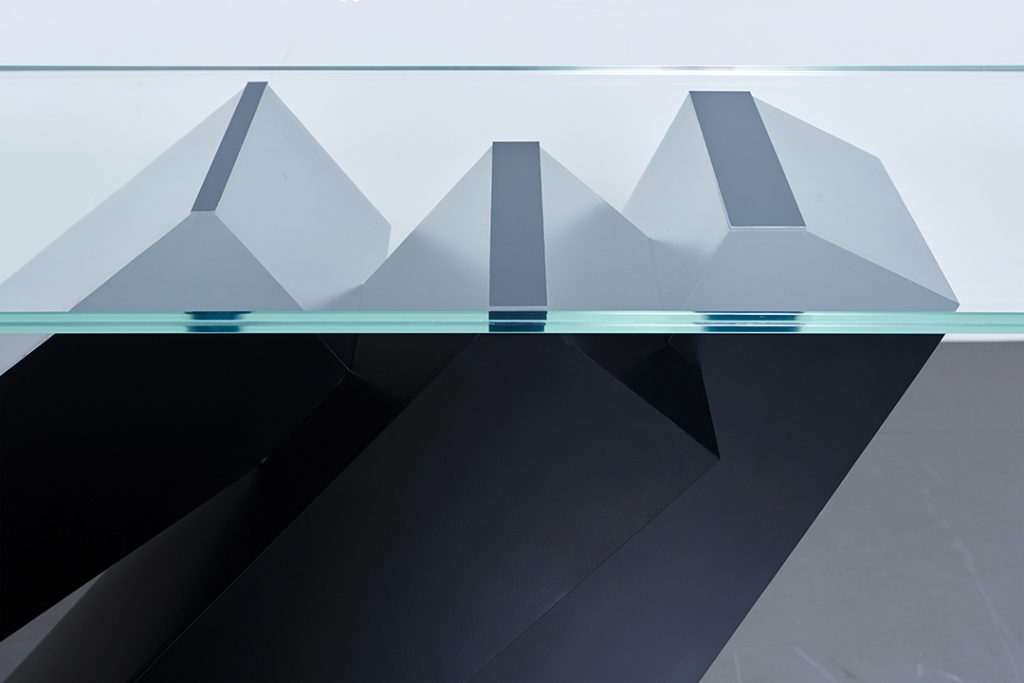 Monolith Console Table, Compact by Duffy London Ltd | ADORNO DESIGN