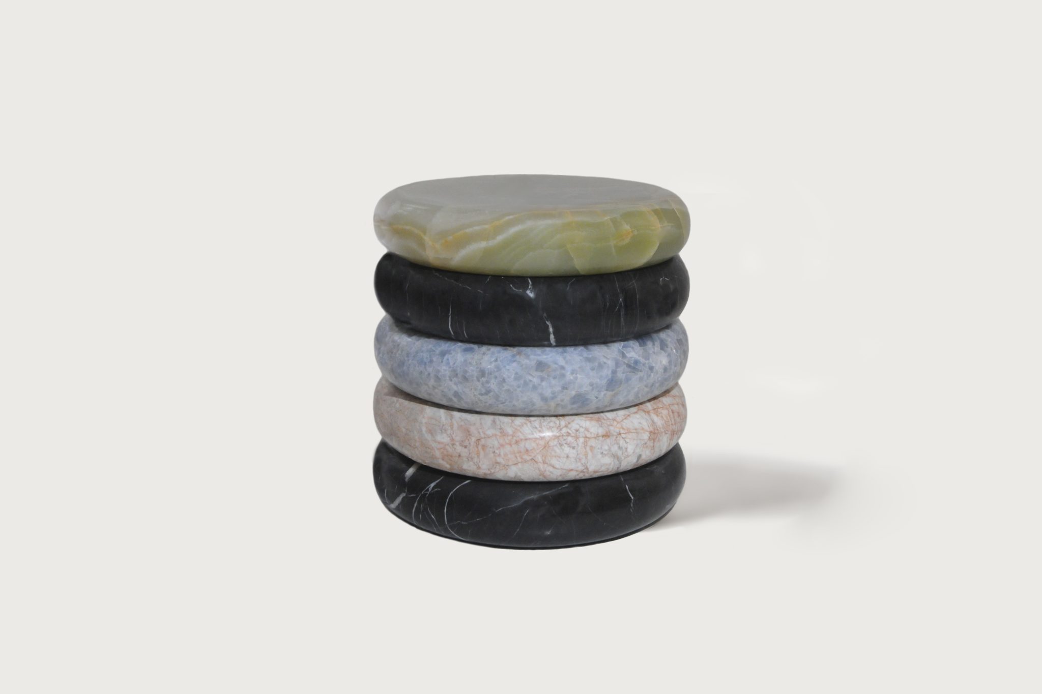 Olo Nightstand Sculptural Side Table by Panorammma Atelier | ADORNO DESIGN