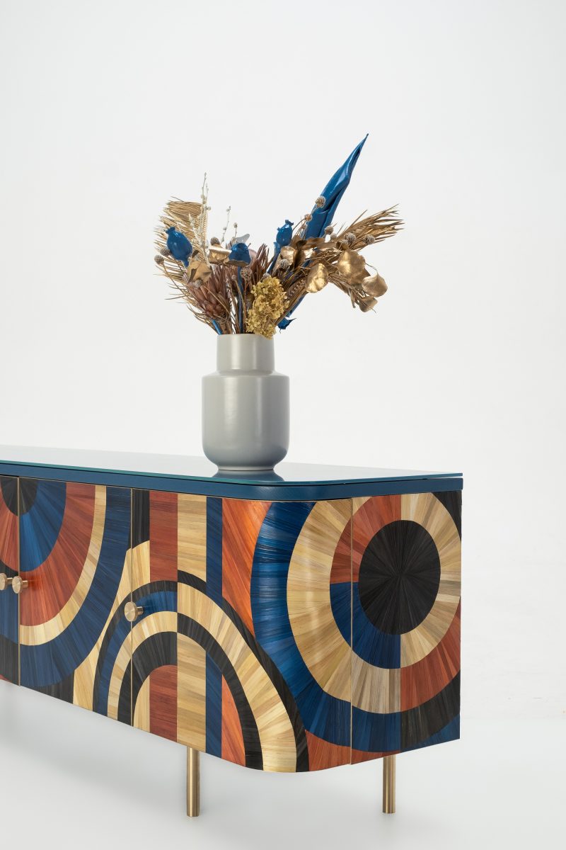 Solomia Cabinet Color Scheme 2 by Ruda Studio | ADORNO DESIGN