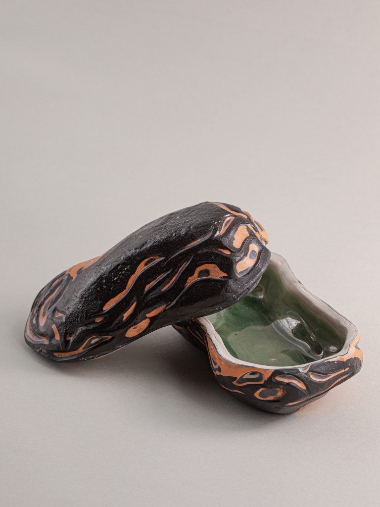 Pome Stone Sculpture Geocromatik by Polen Ceramic Studio | ADORNO DESIGN