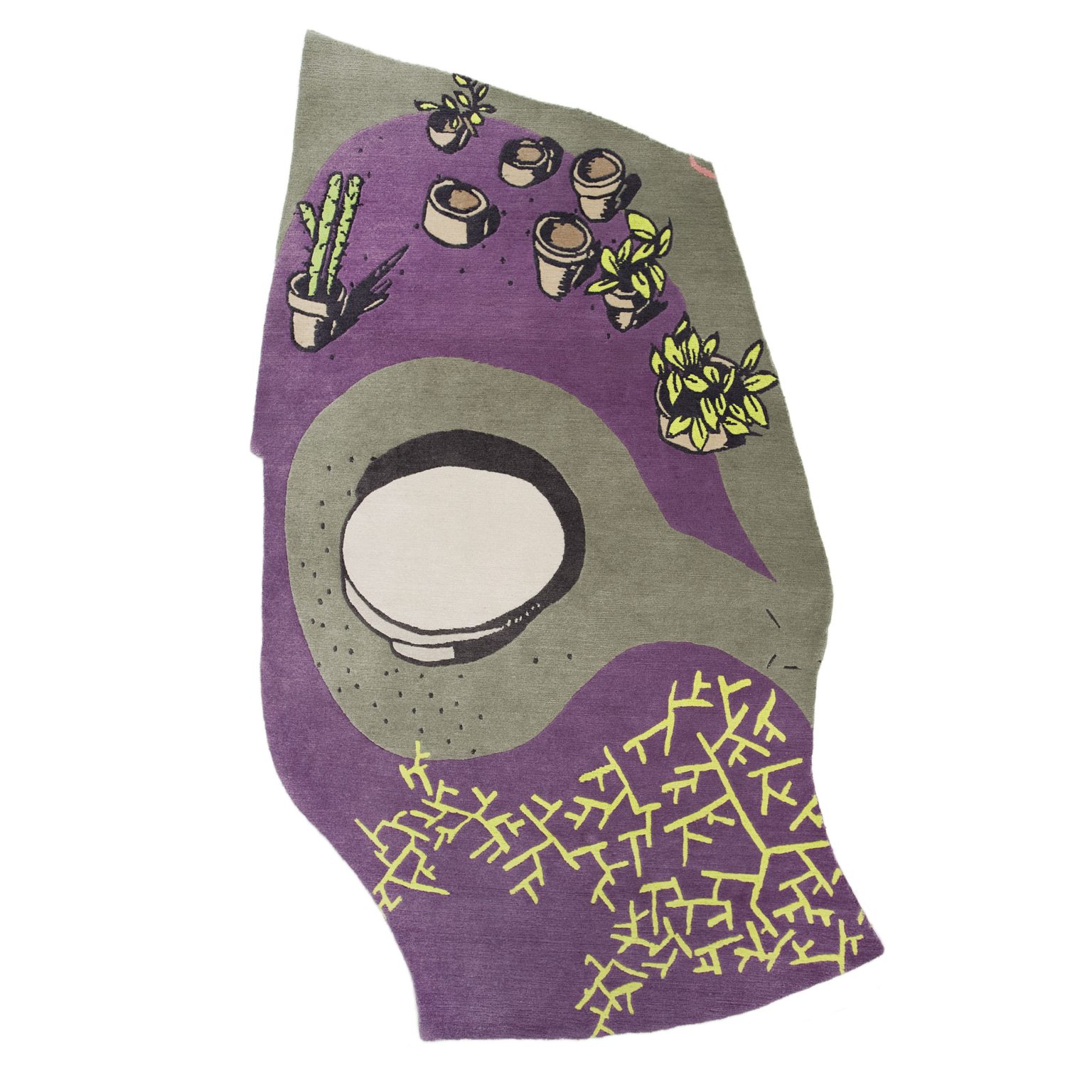 “non Flying Carpet” Limited Edition Whimsical Rug by Sergio Mannino ...