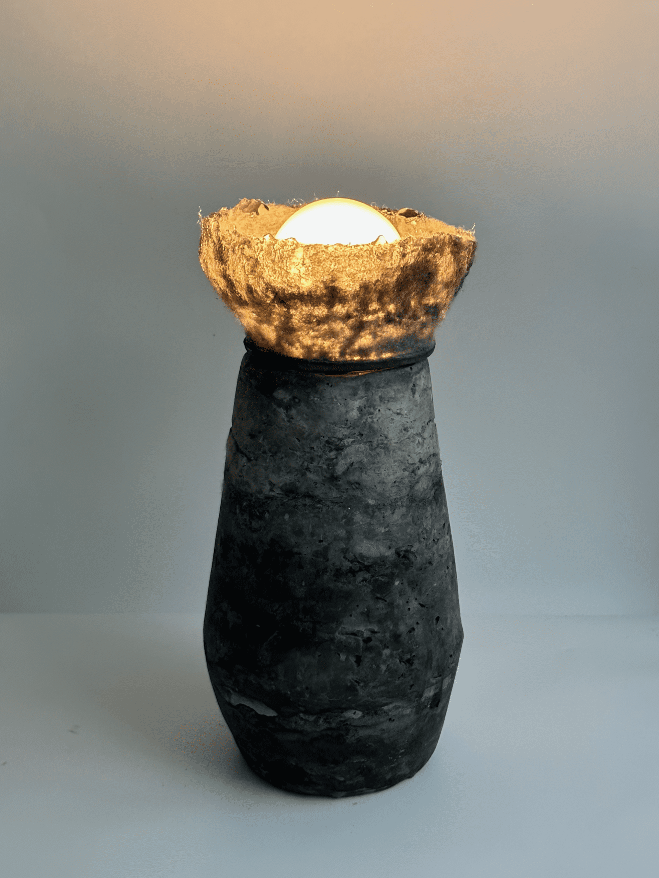 Dark Smoke, Grande Lamp by Susannah Weaver | ADORNO DESIGN
