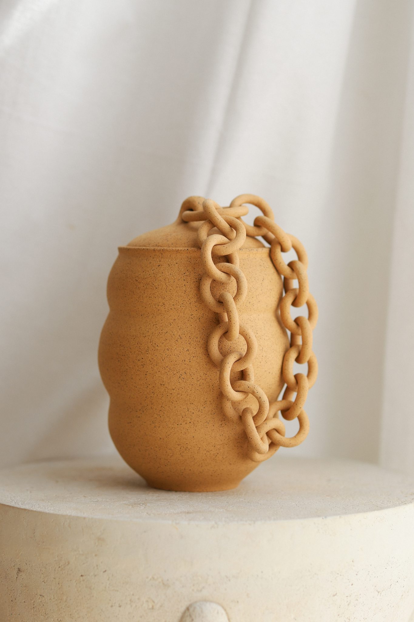 Runa – Hand Thrown Ceramic Jar by Kelsey Floyd | ADORNO DESIGN