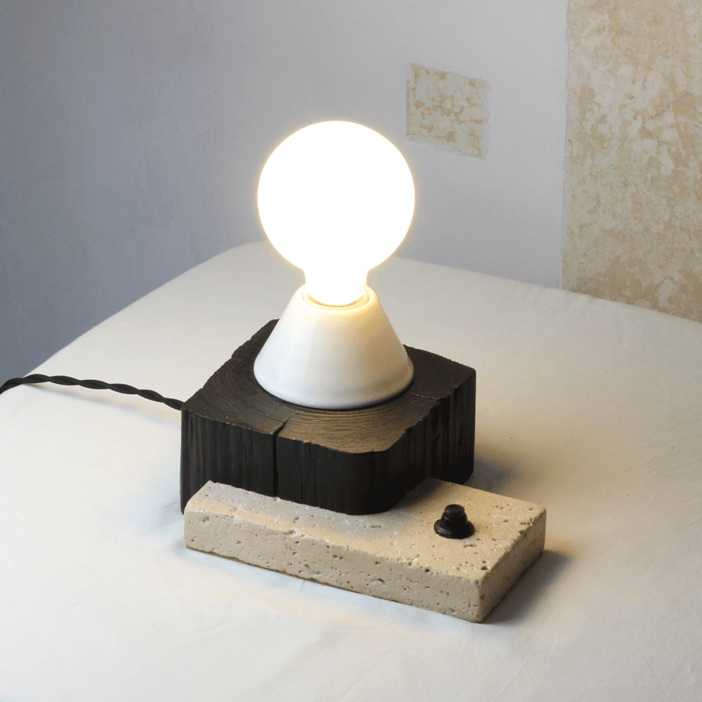Block Table Lamp by Gábor Góbi | ADORNO DESIGN