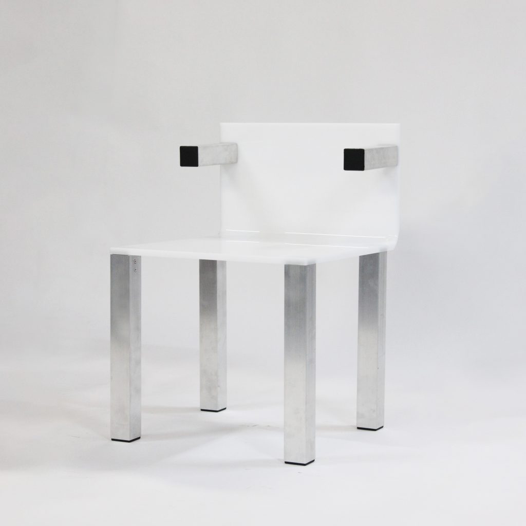 Acrilar – Acrylic Chair With Aluminum Armrest by Luiz Solano | ADORNO ...