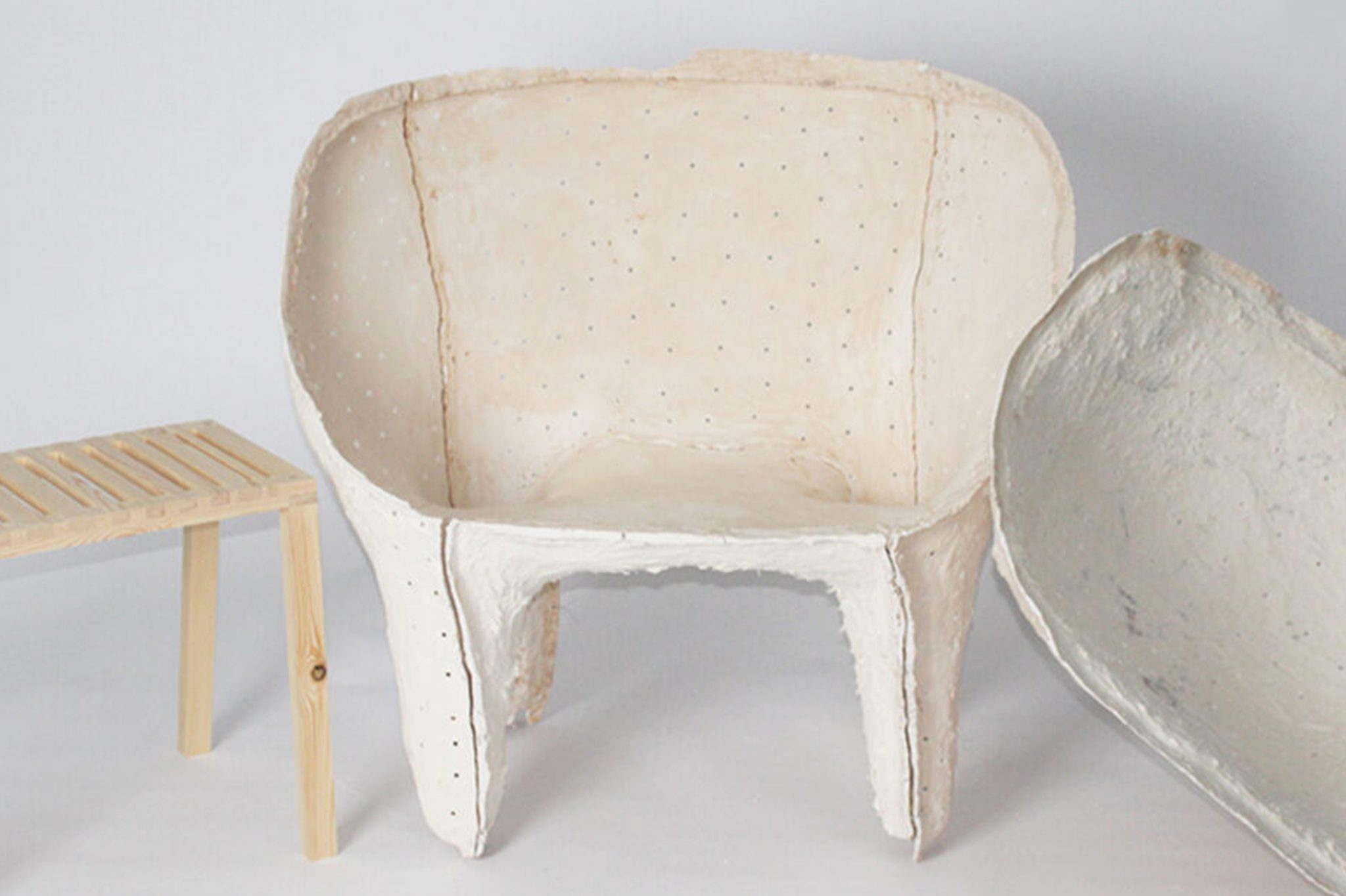 Zwampen – Mycelium Lounge Chair by Olle Sahlqvist | ADORNO DESIGN