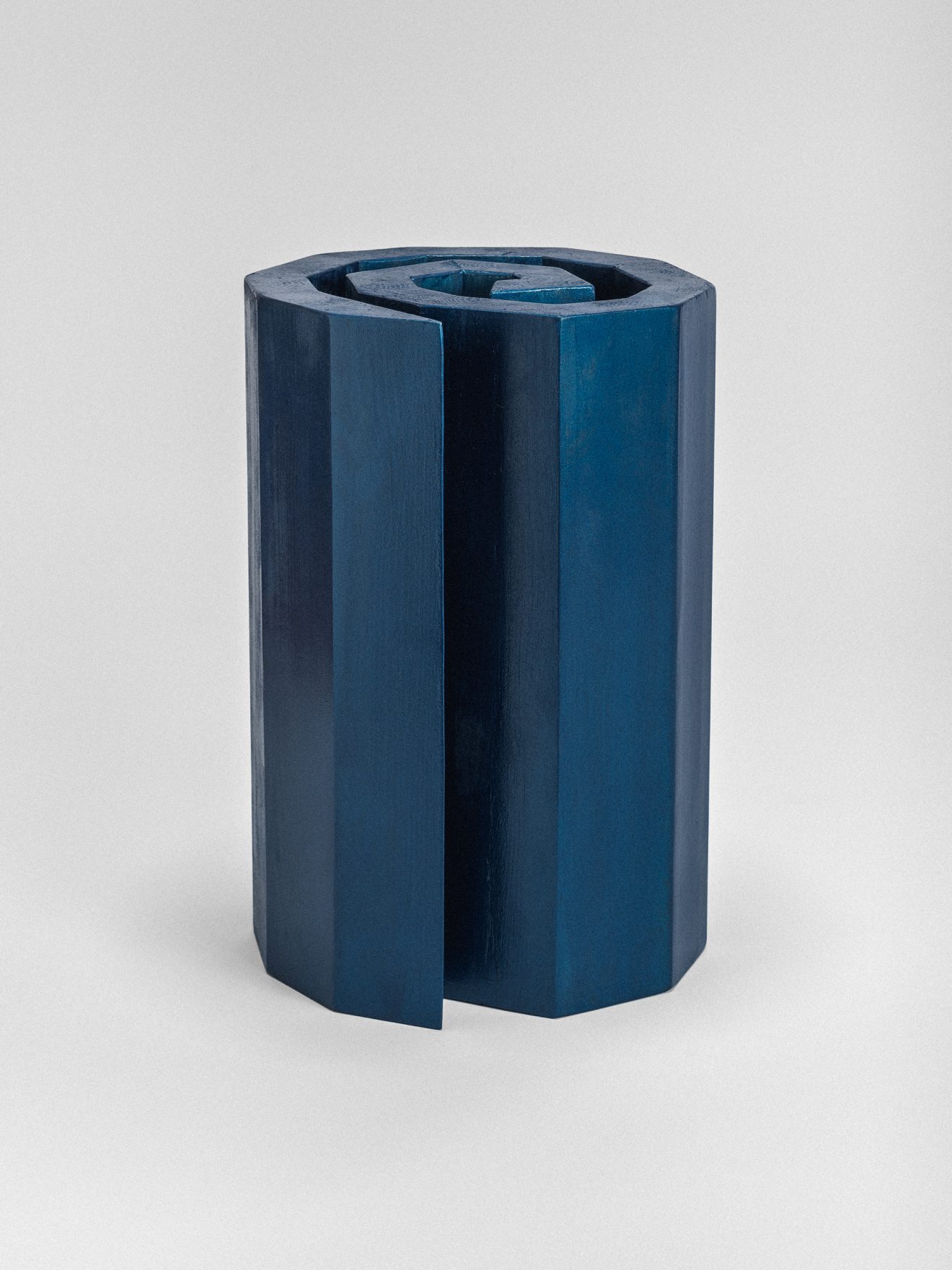 Wooden Spiral Stool by Aldana Lorenzo | ADORNO DESIGN