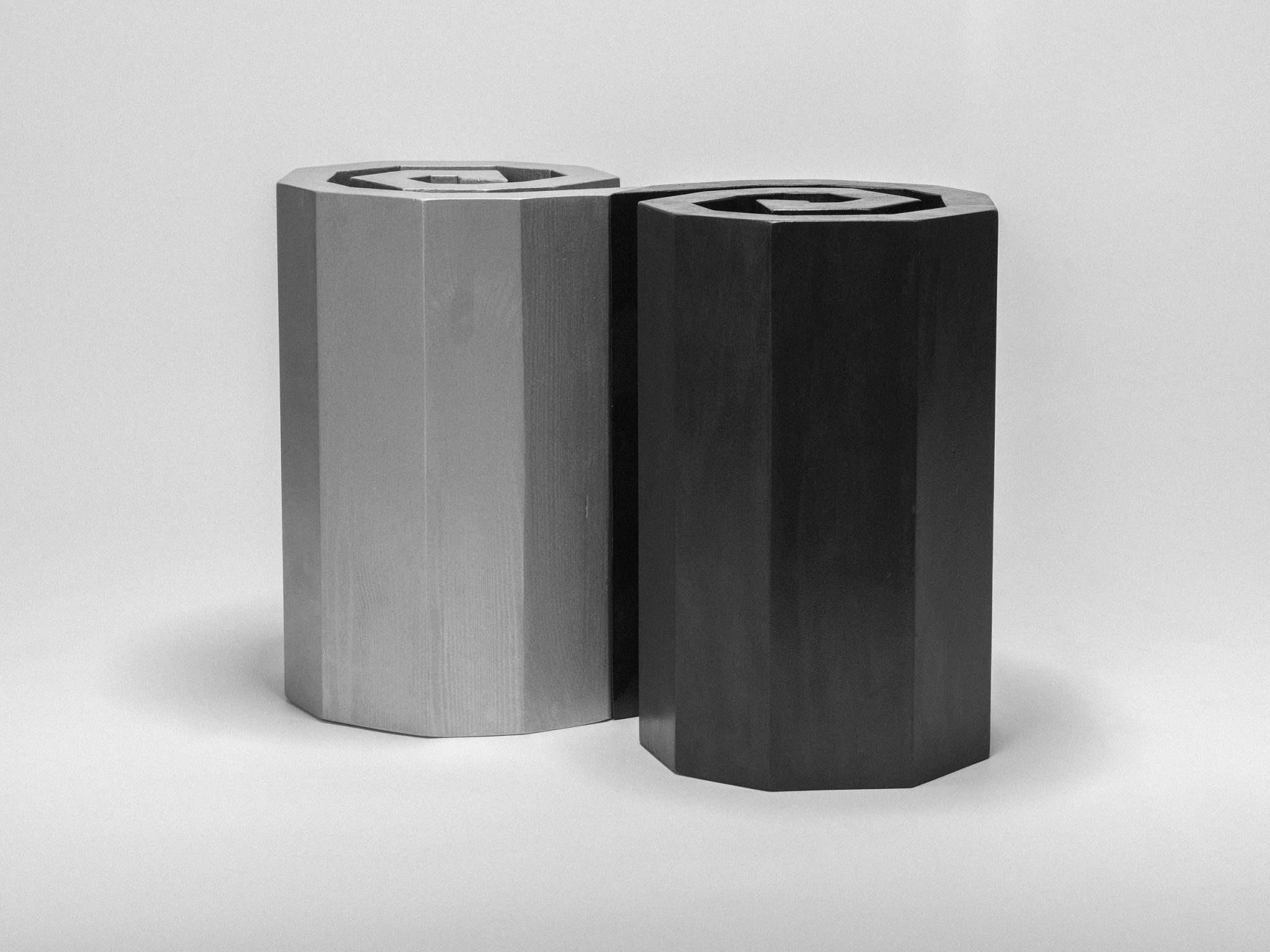 Wooden Spiral Stool by Aldana Lorenzo | ADORNO DESIGN