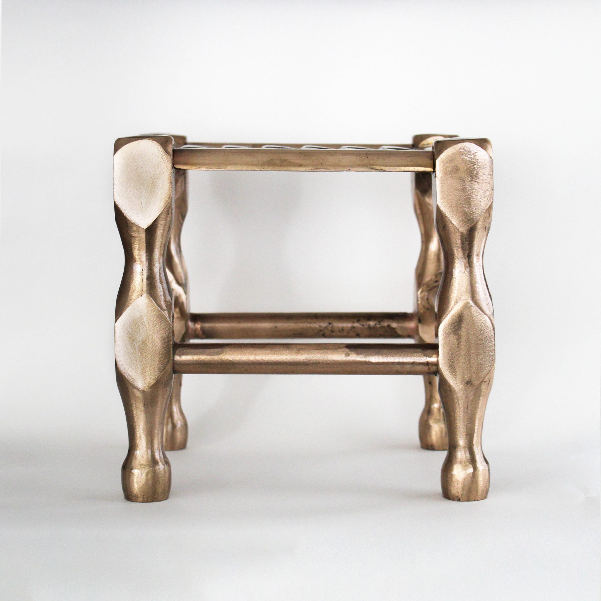 The Iskemle Cast Bronze Stool by Studio Sunt | ADORNO DESIGN