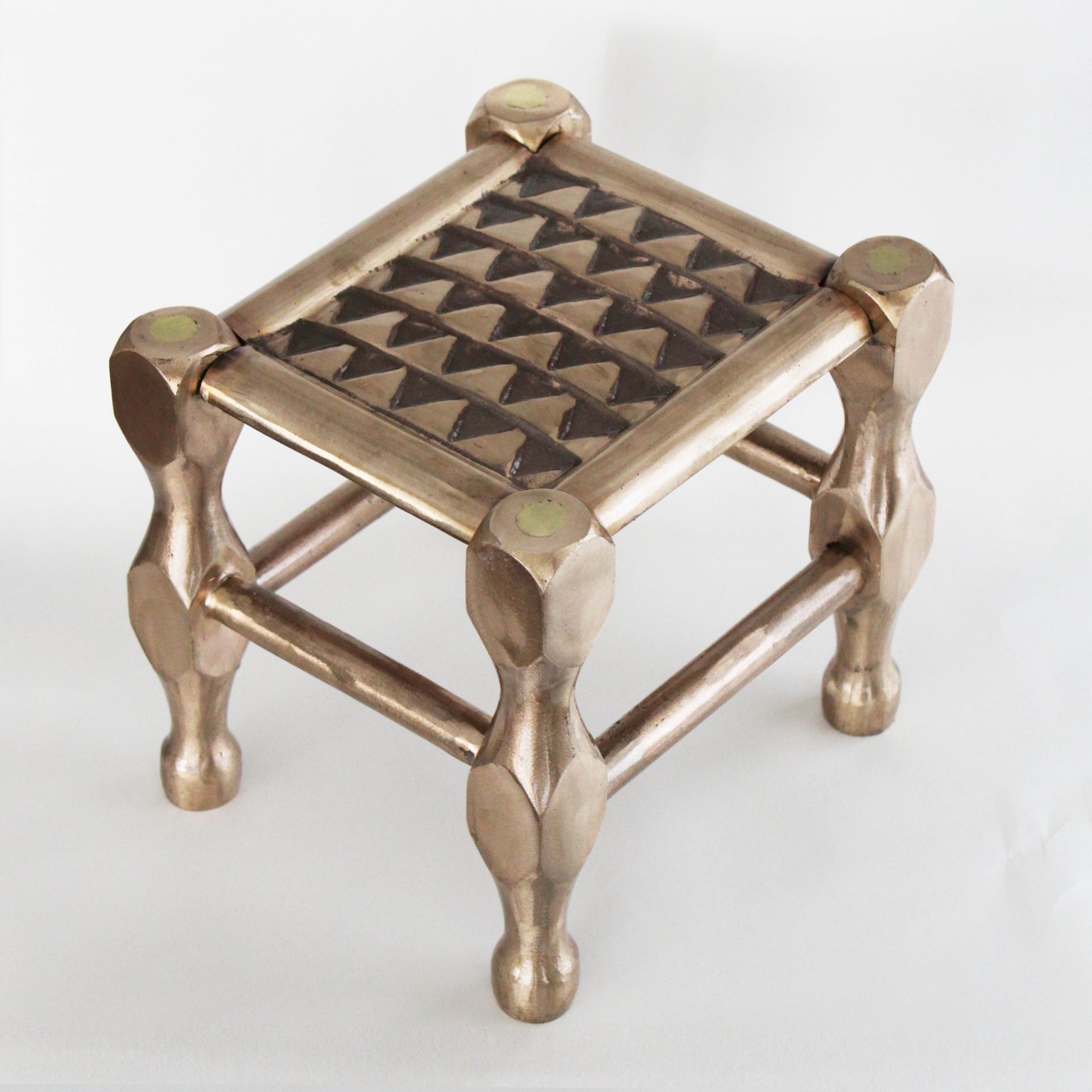 The Iskemle Cast Bronze Stool by Studio Sunt | ADORNO DESIGN