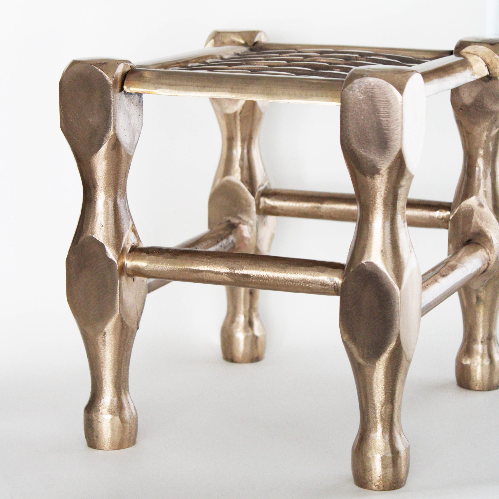 The Iskemle Cast Bronze Stool by Studio Sunt | ADORNO DESIGN