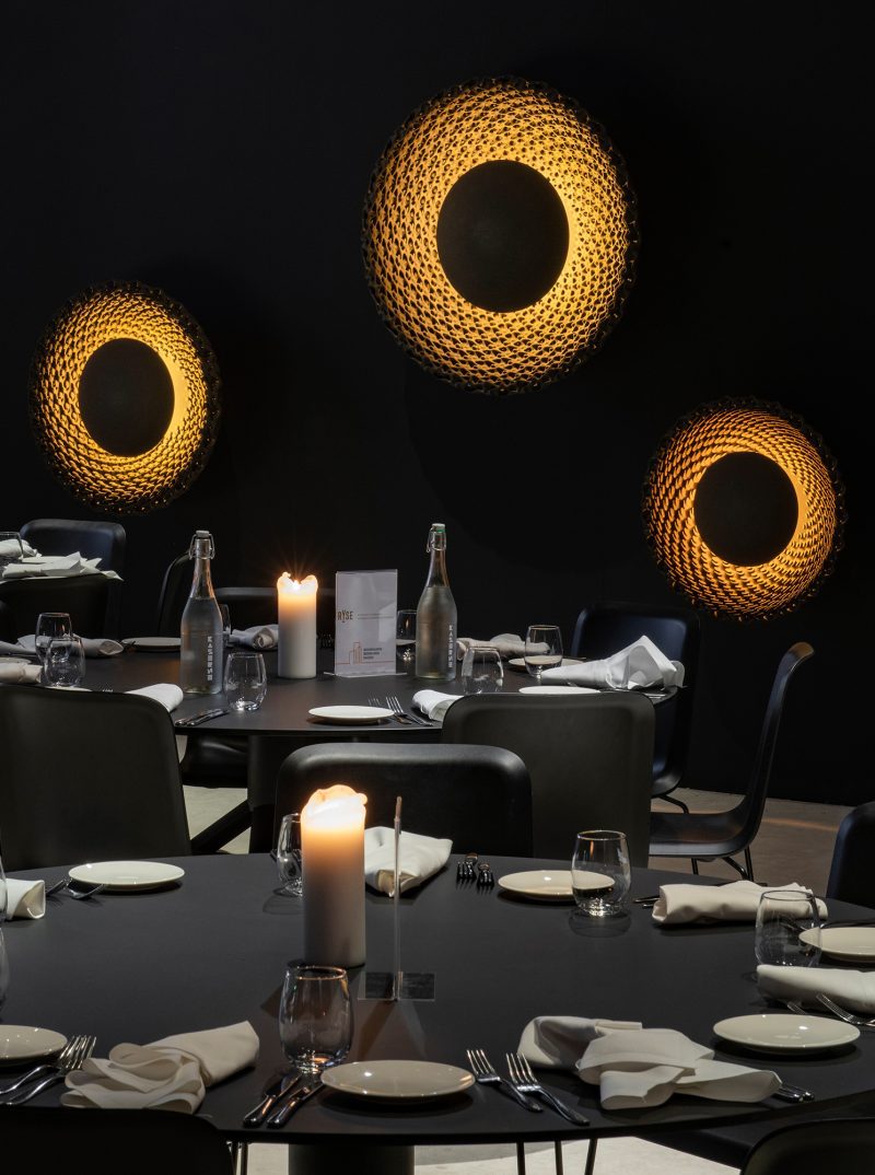 SUN V1 – 3D Printed Sand Wall Light by Rollo Bryant | ADORNO DESIGN