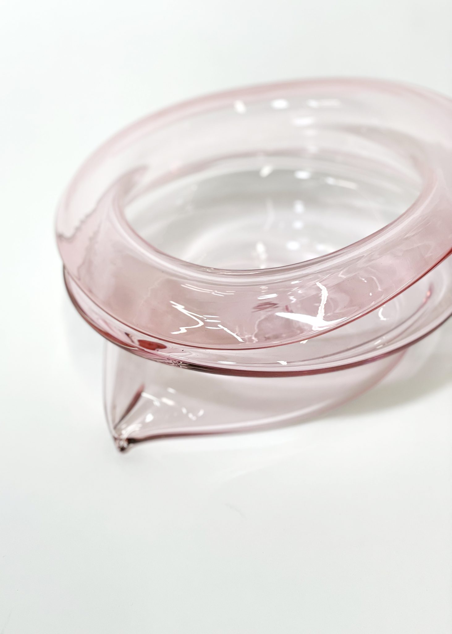 Deflated Glass Bowl by Sticky Glass | ADORNO DESIGN
