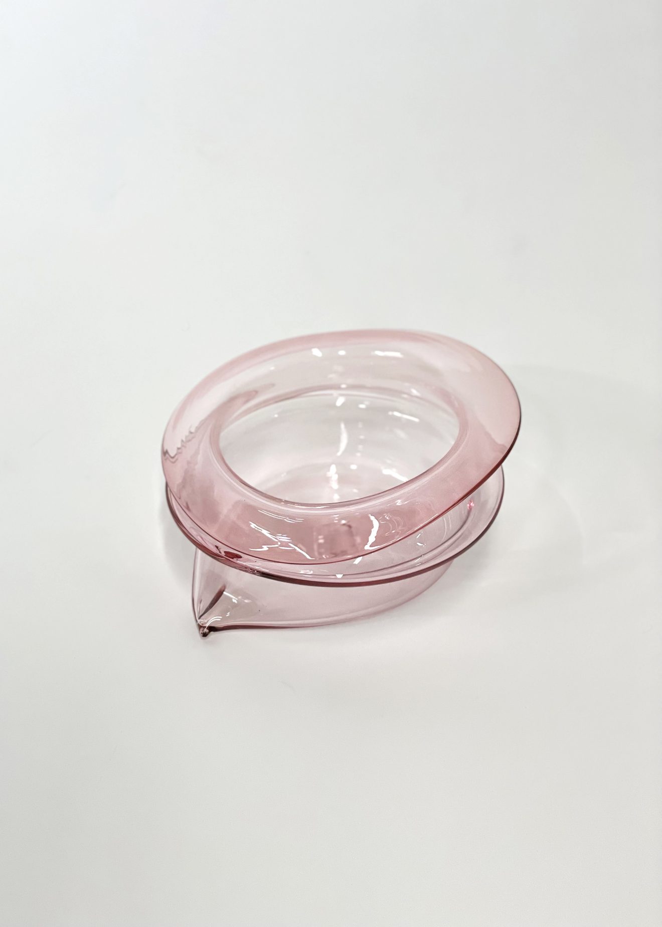 Deflated Glass Bowl by Sticky Glass | ADORNO DESIGN