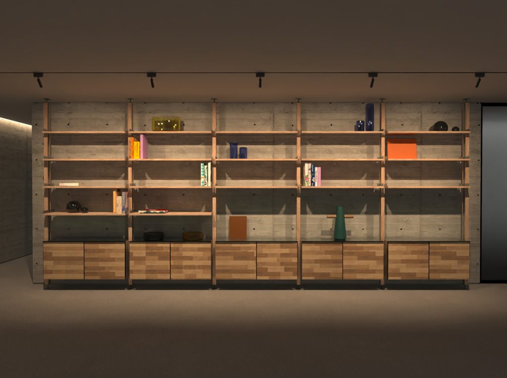 Laxa – Solid Wood Modular Shelving system by Ricardo Rodriguez Elias ...