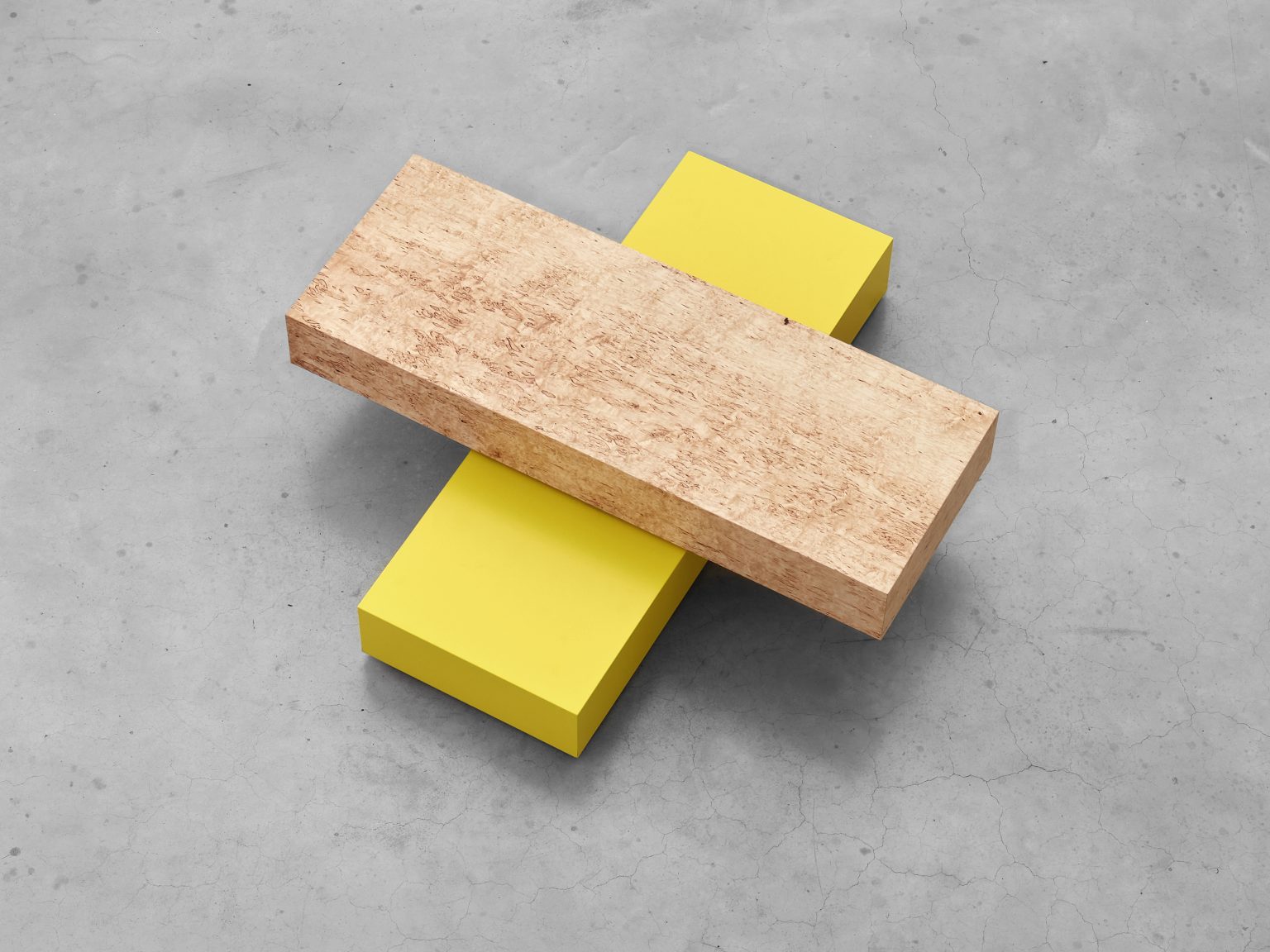 Arco – Contemporary Two-Block Coffee Table by BANNACH | ADORNO DESIGN