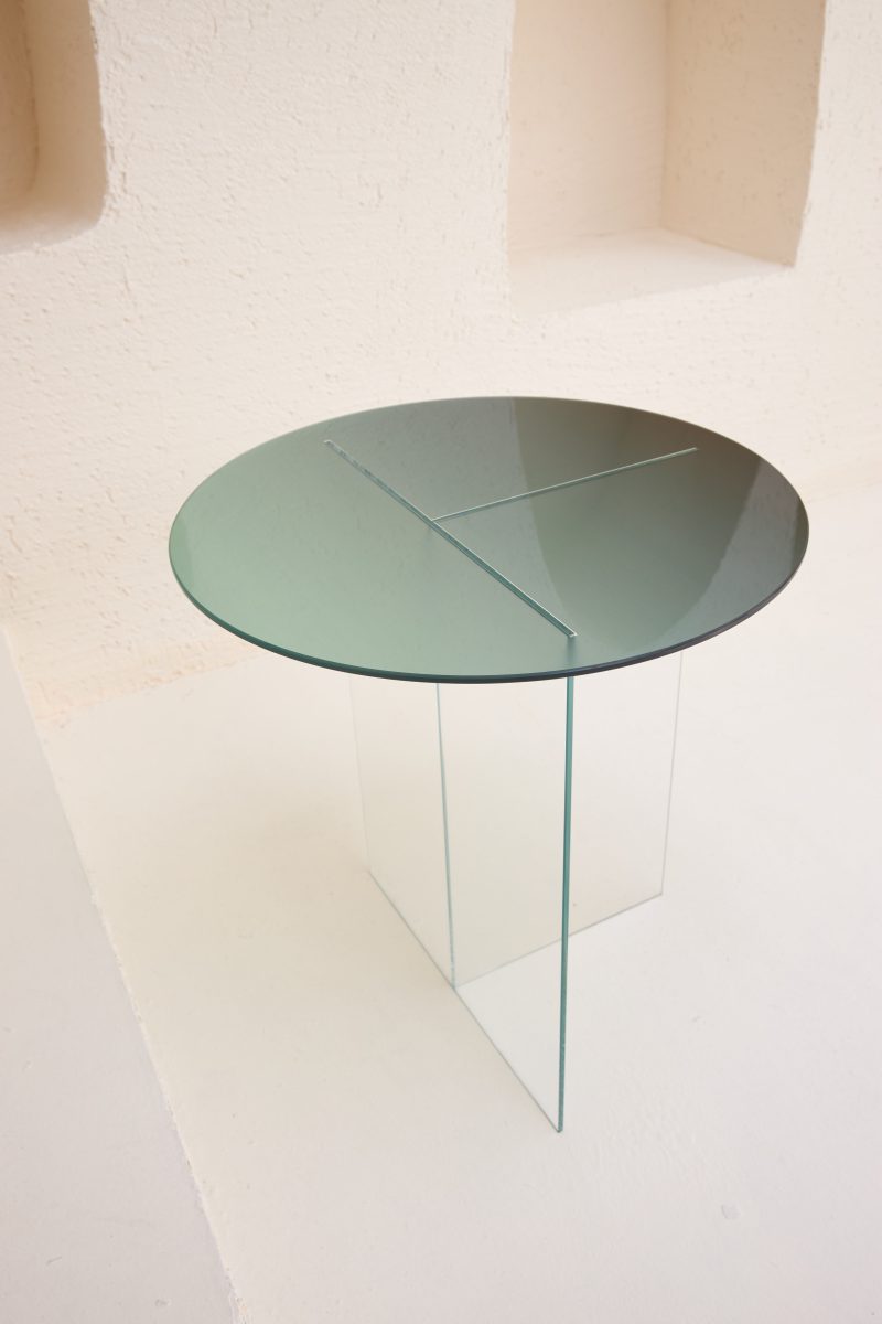 Cosmos – Green Gradient Side Table by Studio Monsoleil | ADORNO DESIGN