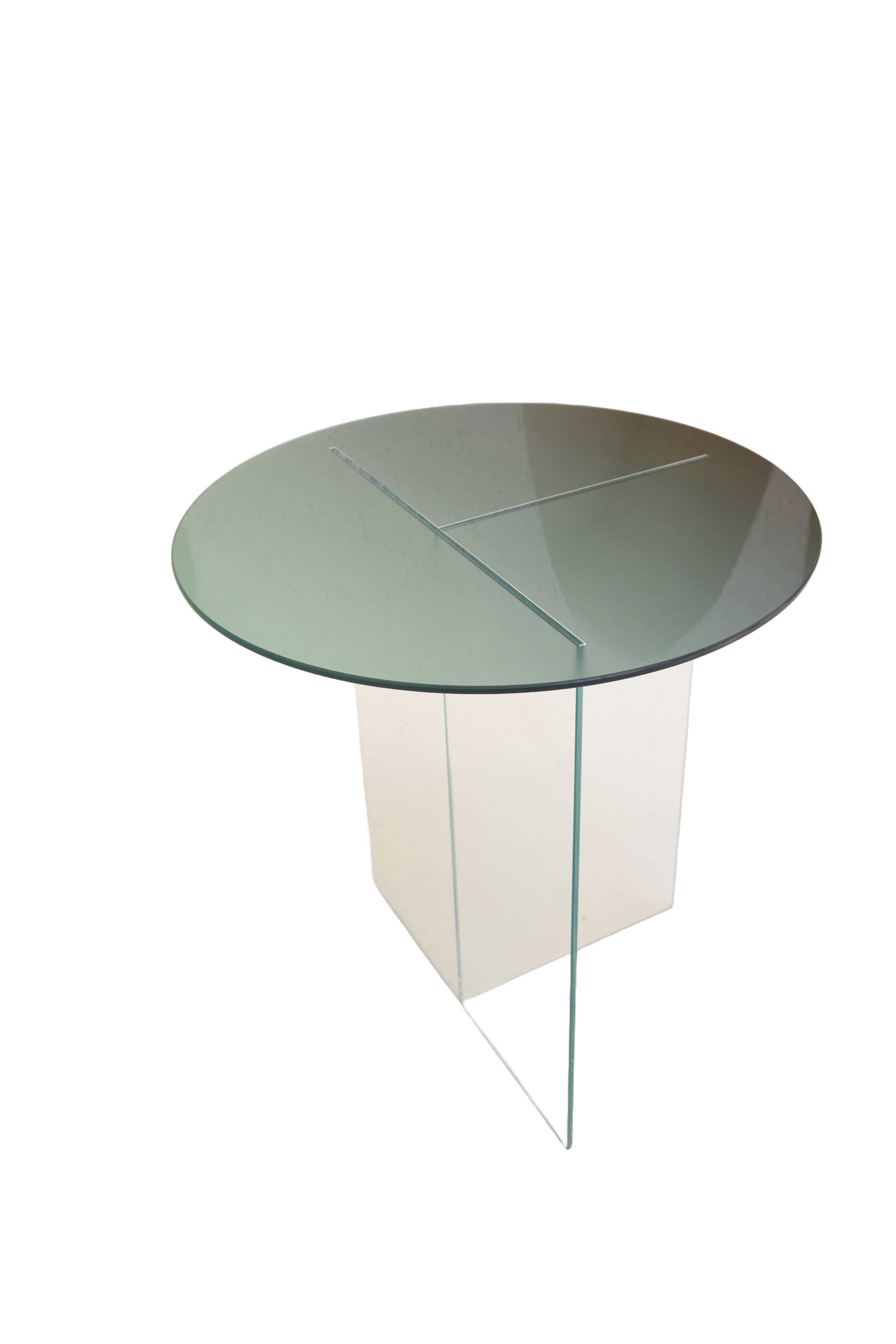 Cosmos – Green Gradient Side Table by Studio Monsoleil | ADORNO DESIGN