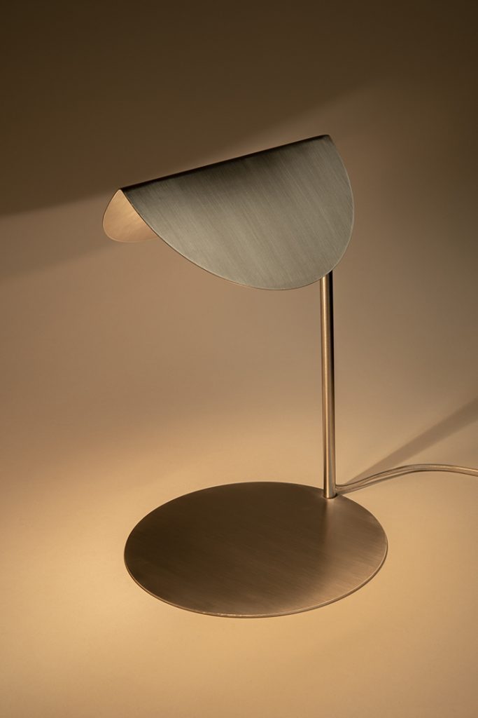 Two Circles – Stainless Steel Desk Lamp No 1 by Georgiev Zabeta ...