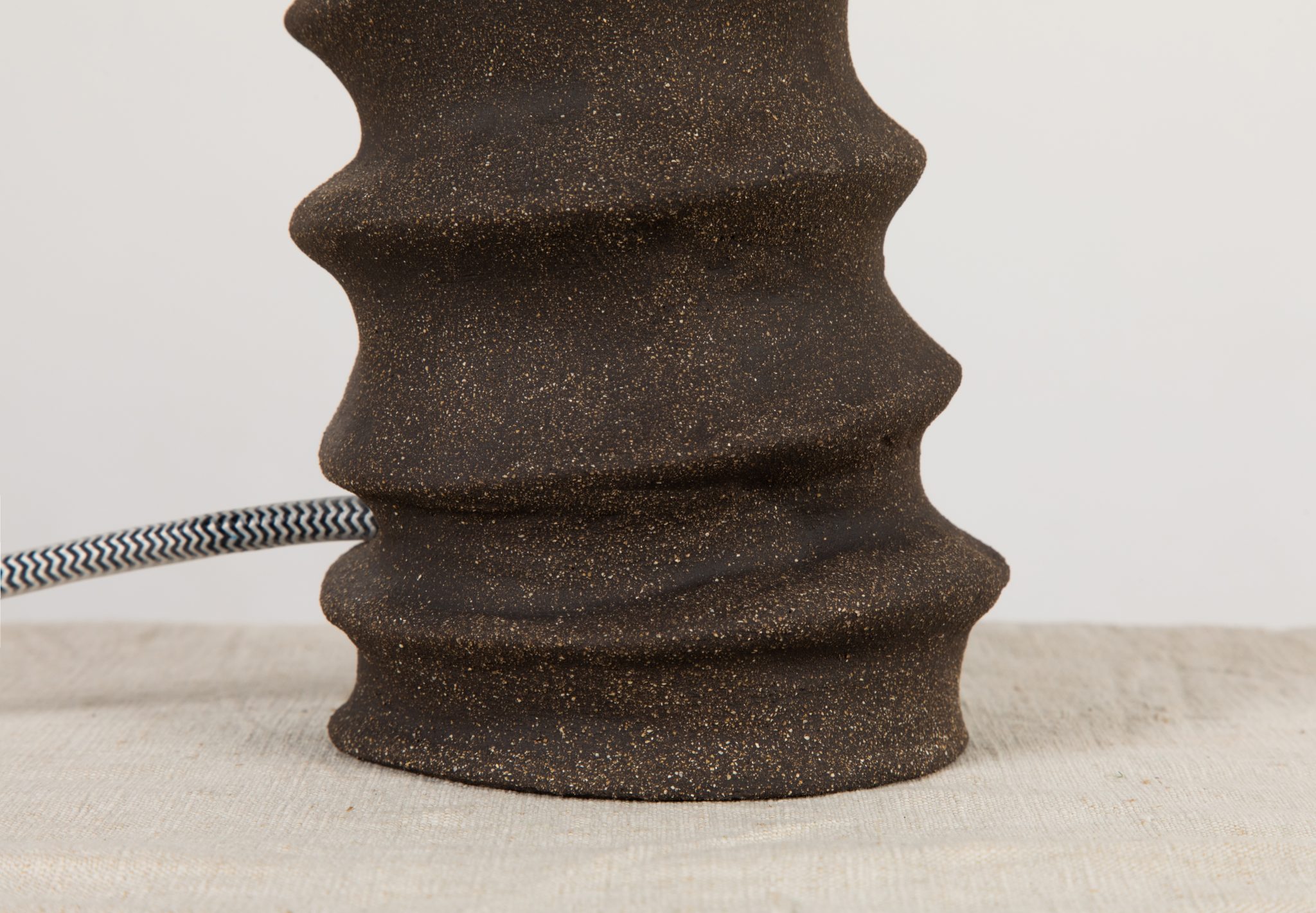 Melo 2 – Sculptural Neo-industrial Ceramic Lamp by melo clay | ADORNO ...