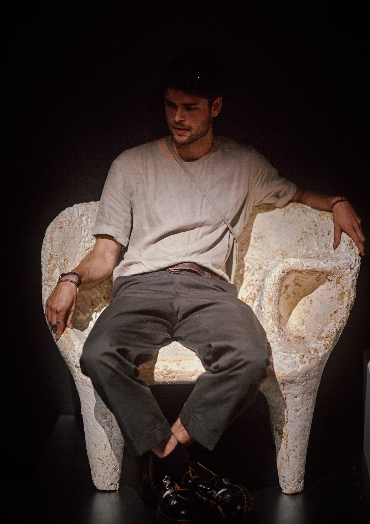 Zwampen – Mycelium Lounge Chair by Olle Sahlqvist | ADORNO DESIGN