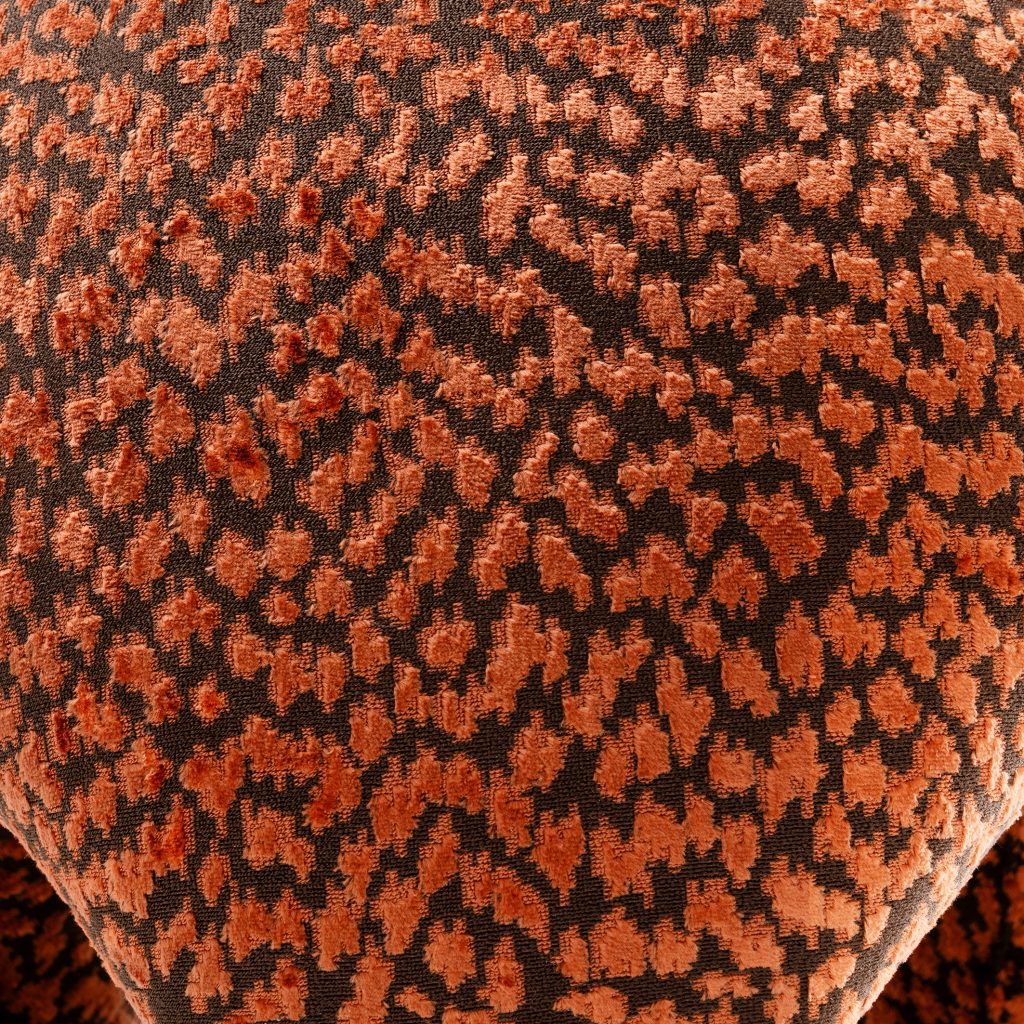 Django – Sculptural Textured Velvet Ottoman by Odditi | ADORNO DESIGN