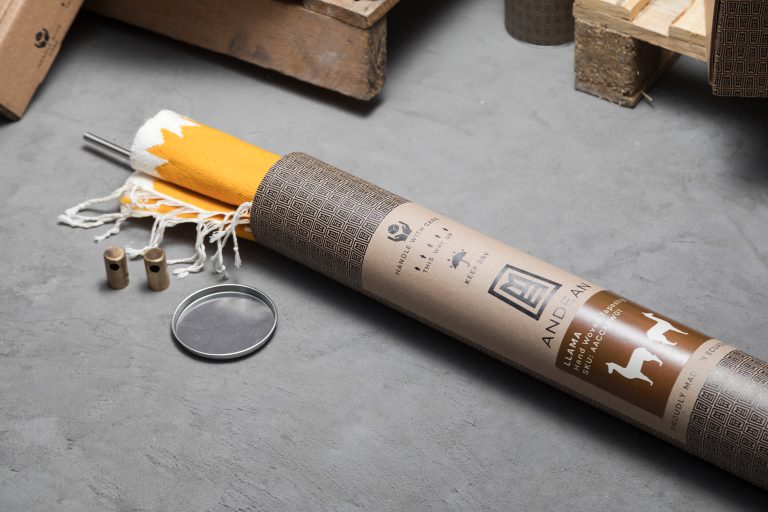 Centro – Sheep’s Wool Ivory Handwoven Tapestry by ANDEAN | ADORNO DESIGN