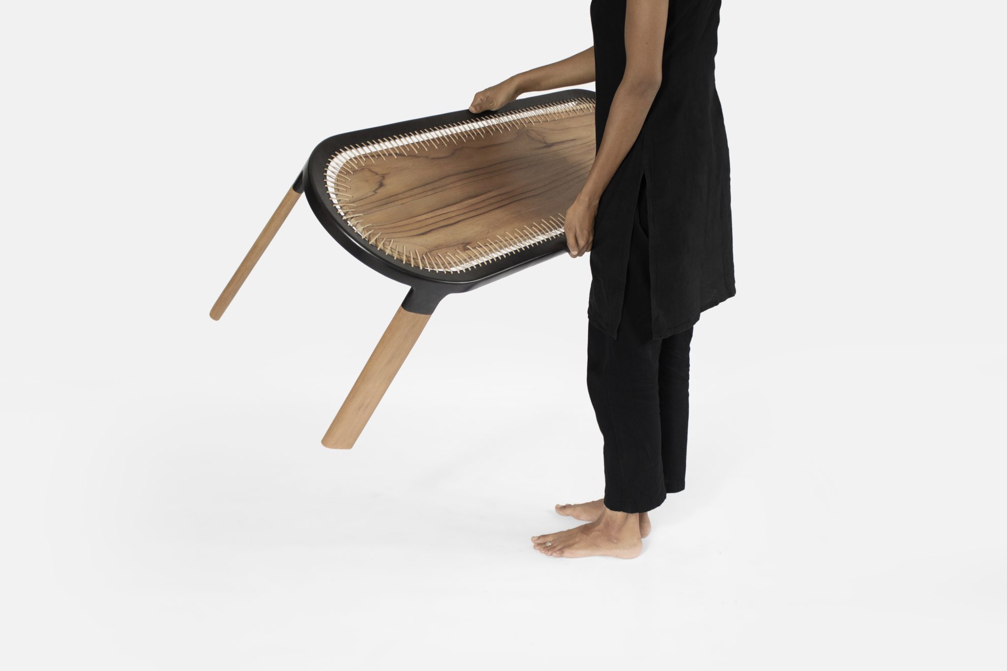 Ciro Bench – Cane Woven Wood And Aluminum Bench by Murubi | ADORNO DESIGN