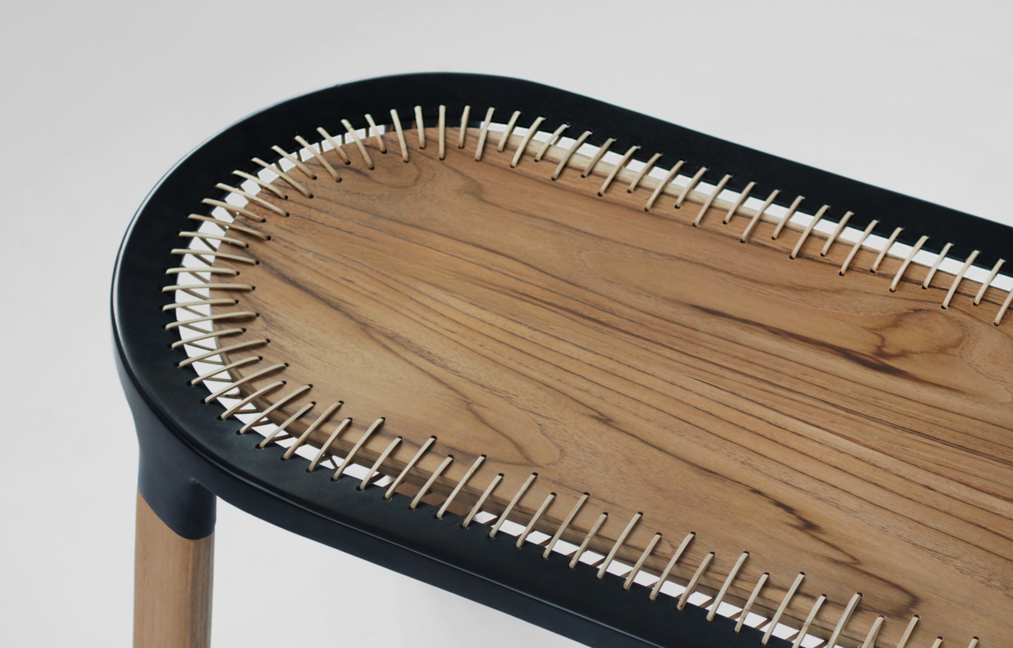 Ciro Bench – Cane Woven Wood And Aluminum Bench by Murubi | ADORNO DESIGN