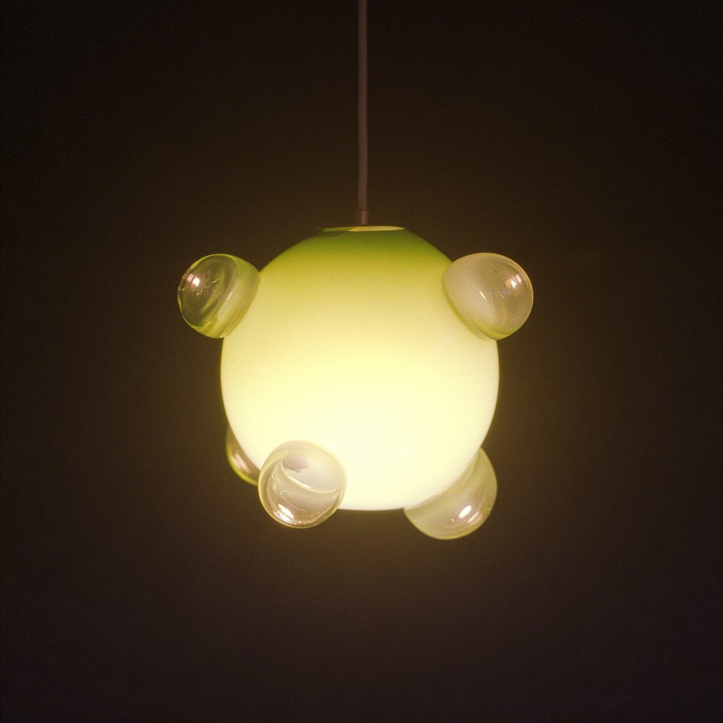Bubble Pendant – Large Playful Pendant Lamp by Sticky Glass | ADORNO DESIGN