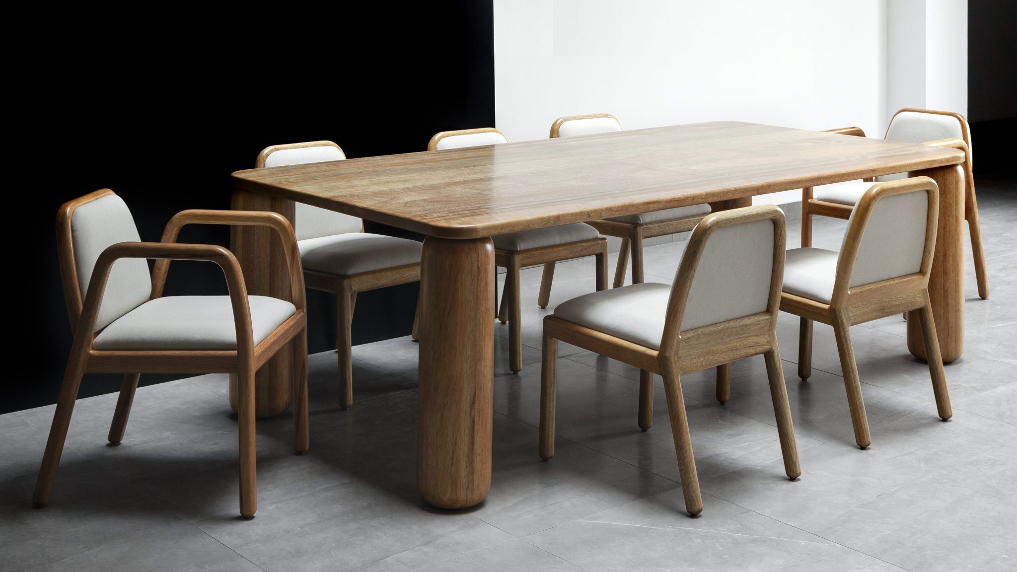 Well Grounded – Minimalist Wood Dining Table by Laluz Handcraft ...