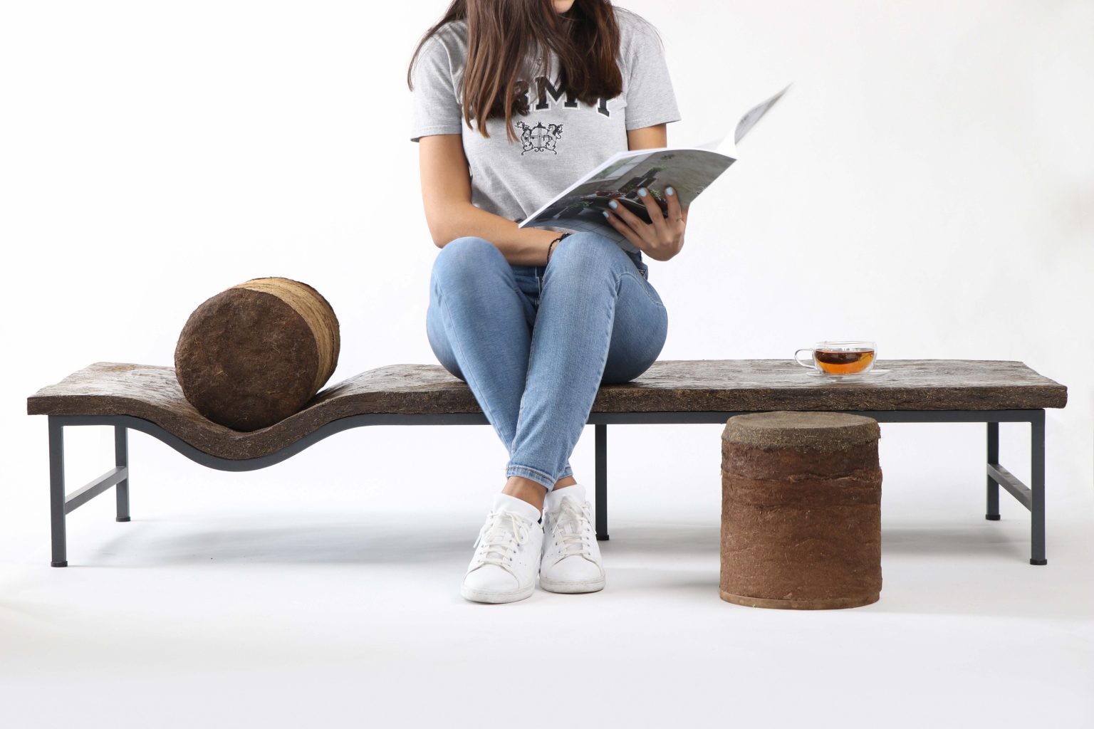 Made From Jordan – Recycled Bench and Side Table Duo by Twelve Degrees ...