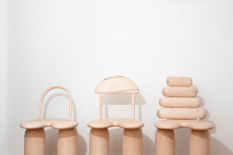 Funky Bunch – Maple Wood Dining Chair by Jackrabbit Studio | ADORNO DESIGN