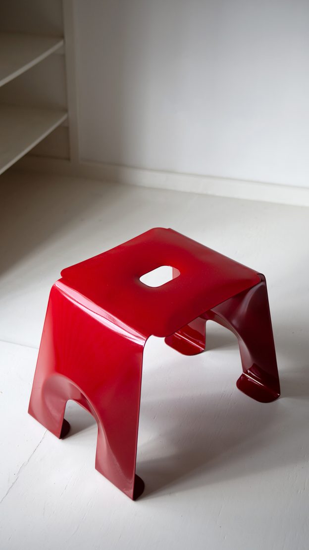 A Stool – Metal Inflated Stool by Jaclyn Pappalardo | ADORNO DESIGN