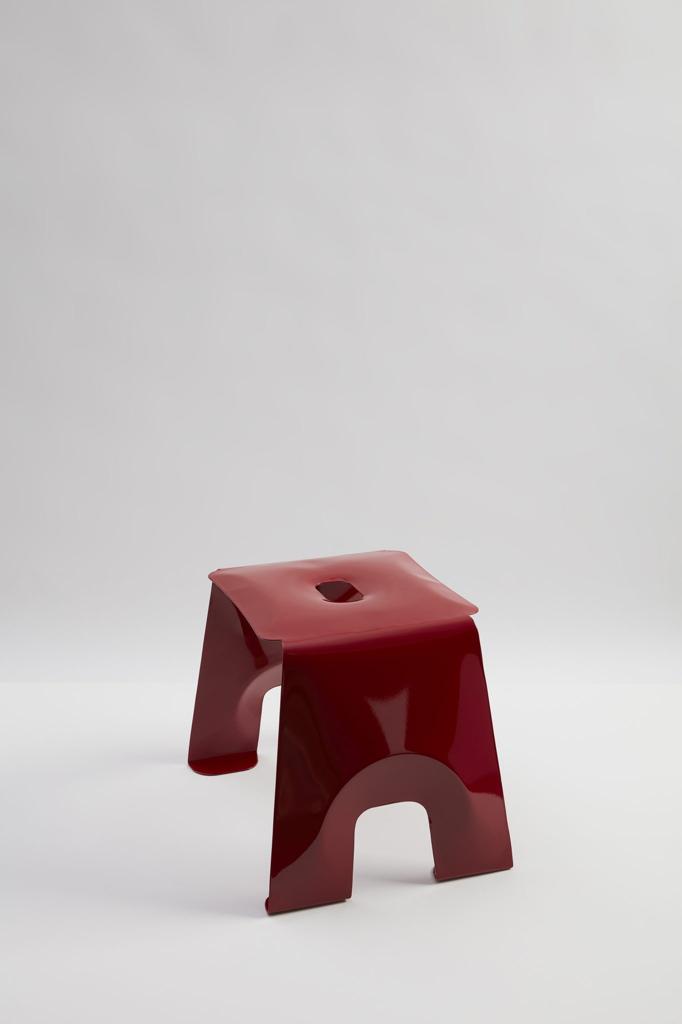 A Stool – Metal Inflated Stool by Jaclyn Pappalardo | ADORNO DESIGN