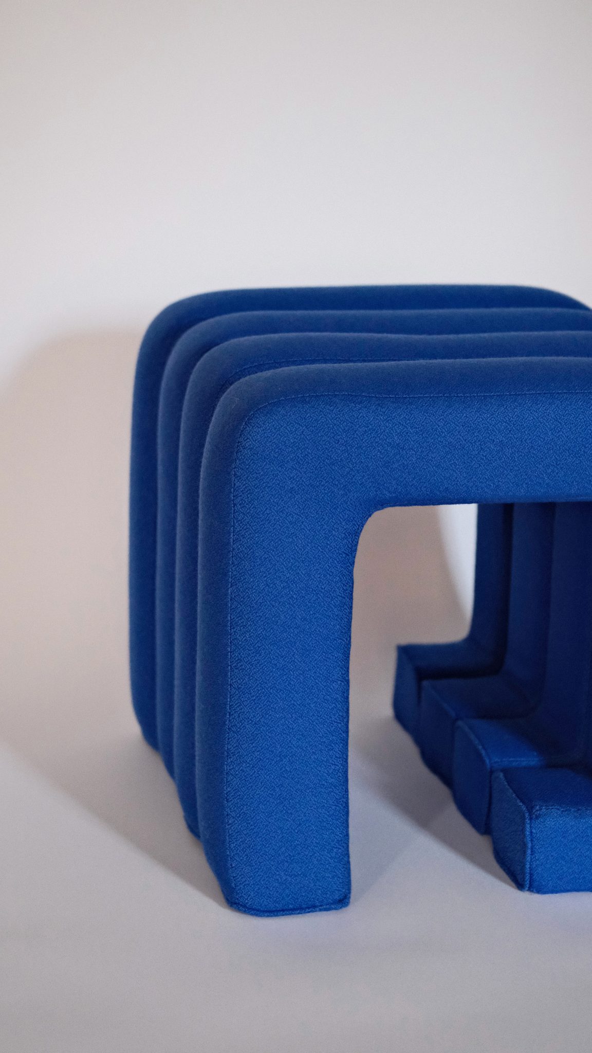Meta – Modular Merino Wool Stool by Jaclyn Pappalardo | ADORNO DESIGN