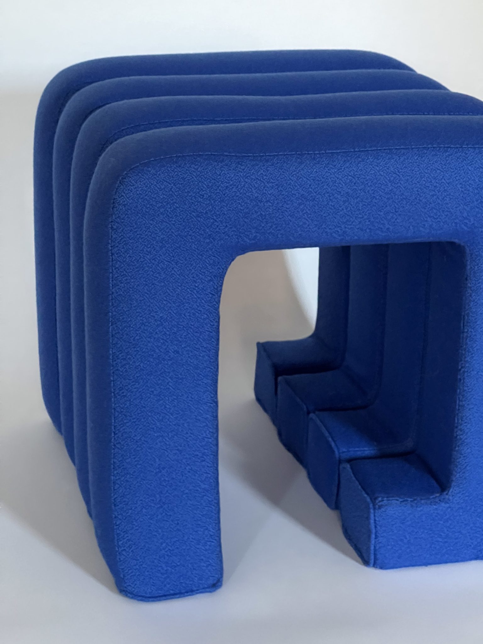 Meta – Modular Merino Wool Stool by Jaclyn Pappalardo | ADORNO DESIGN