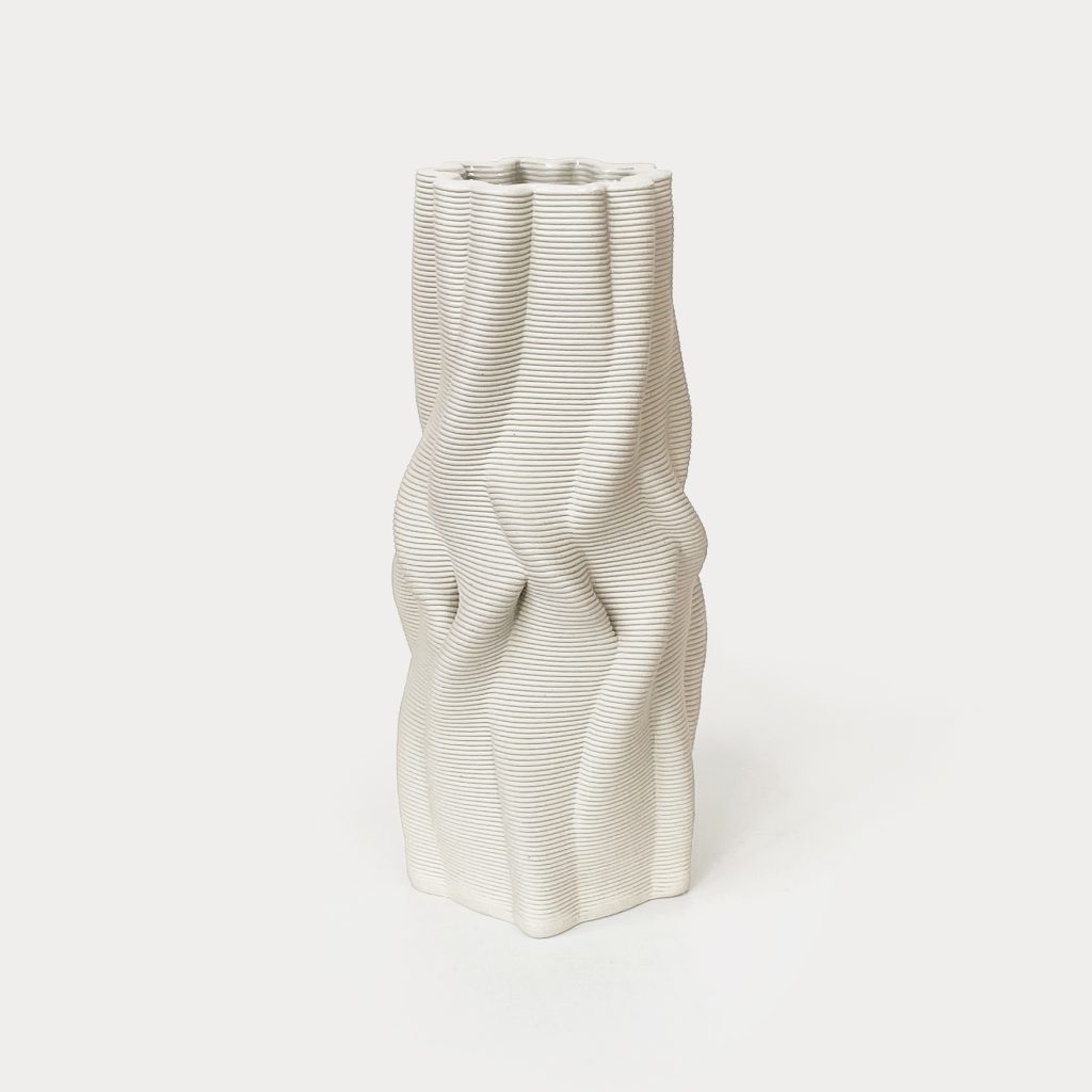Intertwined – 3d Printed Ceramic Vase by Drag And Drop | ADORNO DESIGN