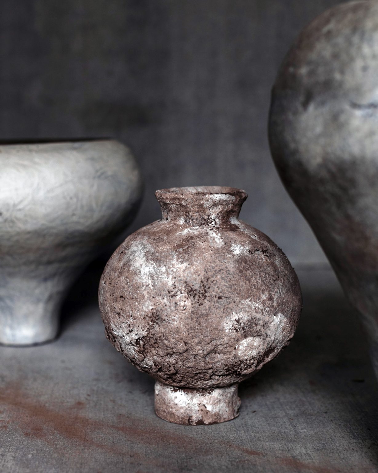 Classic Moon Jar – Stoneware Vessel by Mugly.NYC | ADORNO DESIGN