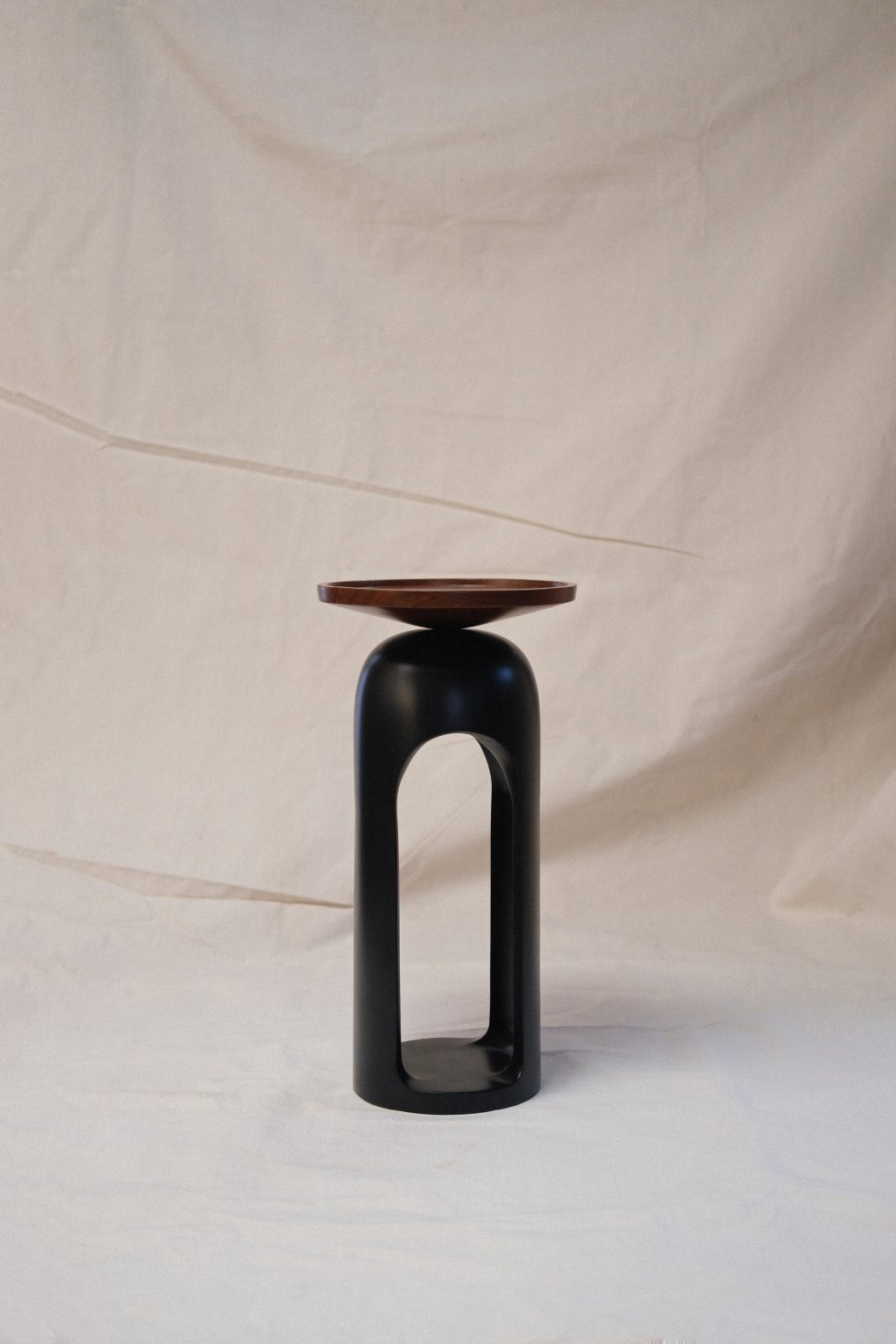 Vanta – Teak Side Table by Studio Indigene | ADORNO DESIGN